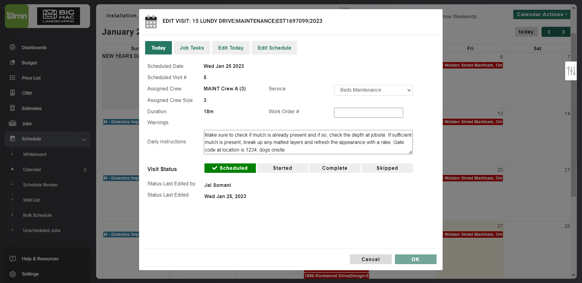 Scheduling: FAQ – LMN