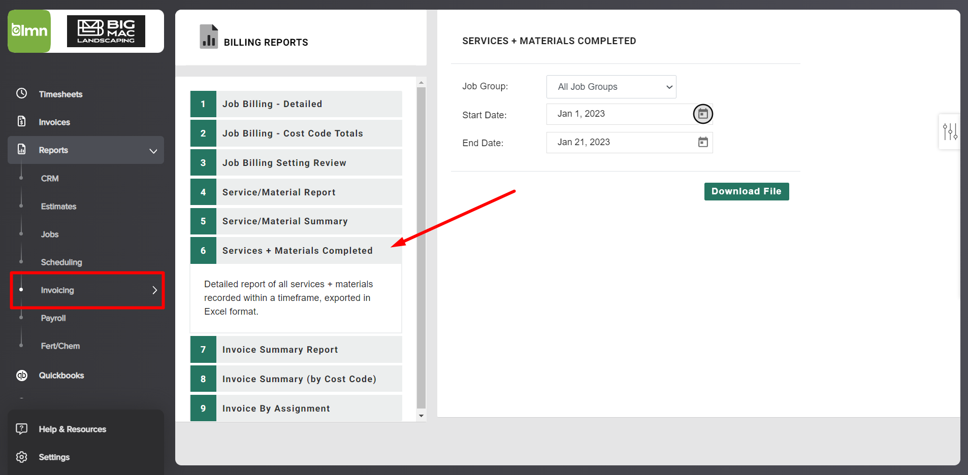 Invoices: FAQ – LMN