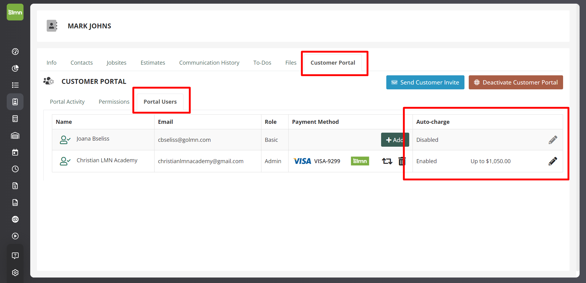 Invoices: FAQ – LMN