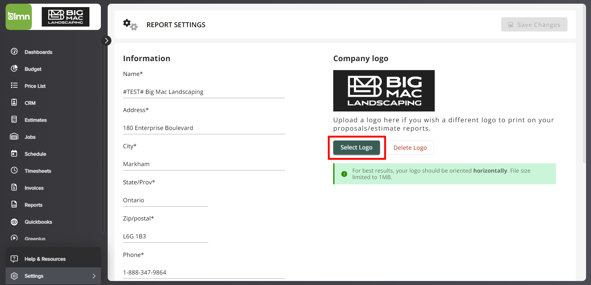 LMN Info: Account Settings – LMN