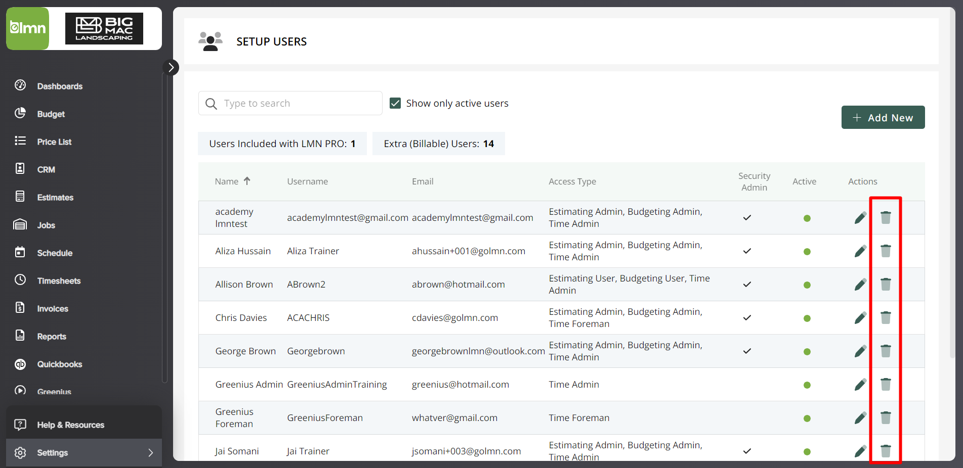 LMN Info: Account Settings – LMN