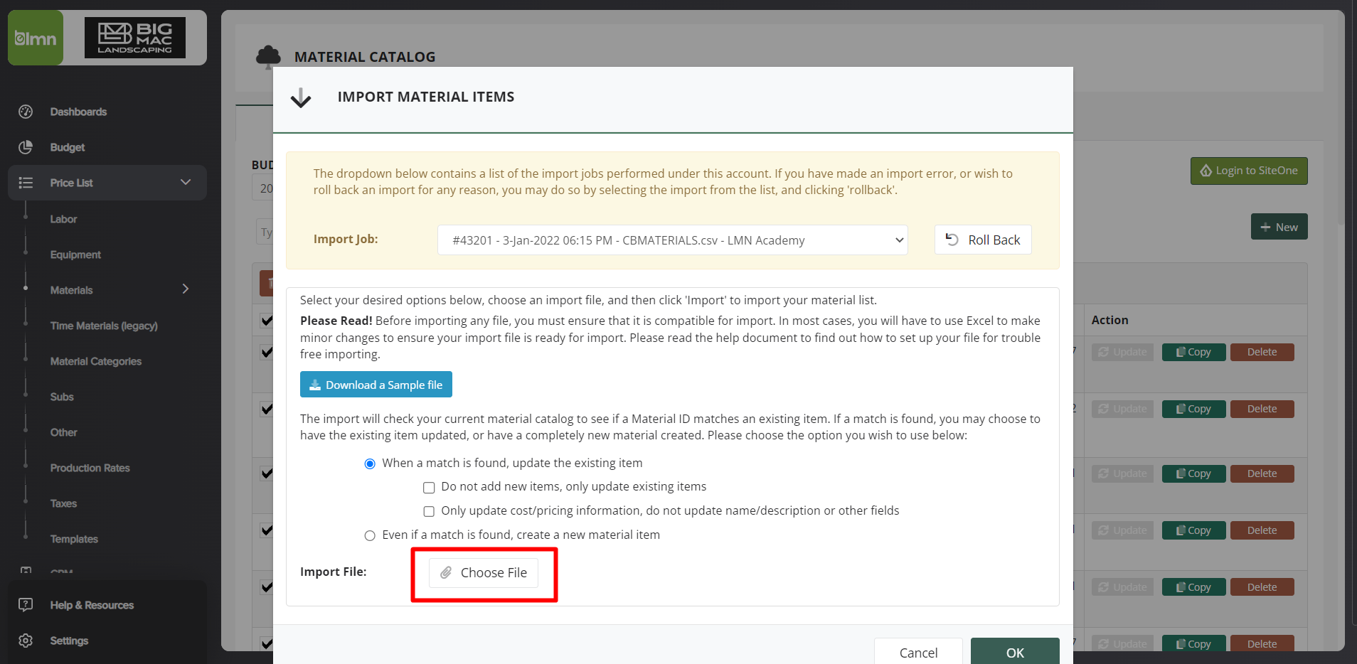 Price List: FAQ – LMN