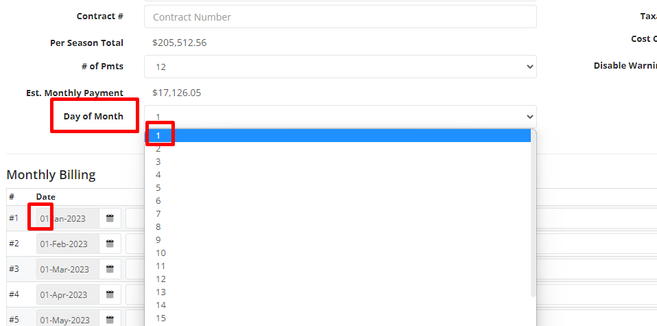 Create an Invoice – LMN