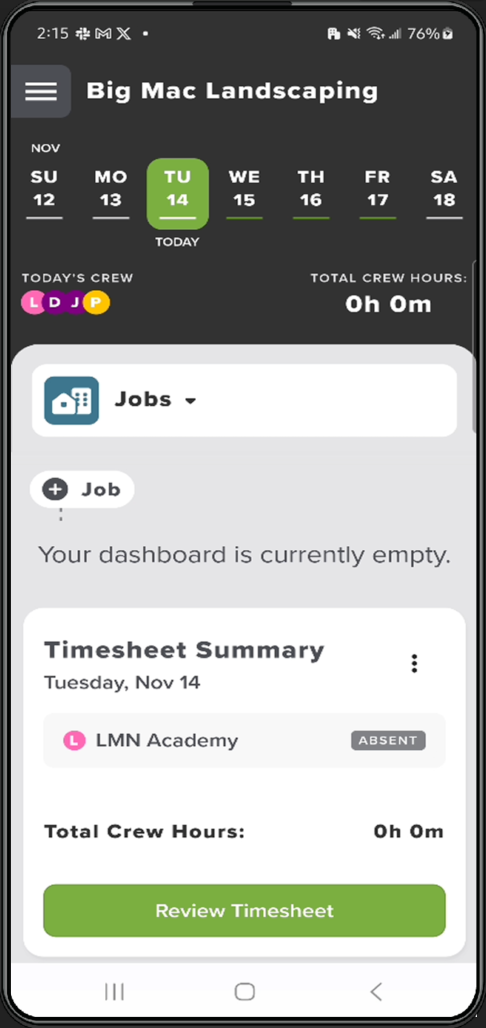 LMN Crew App – LMN