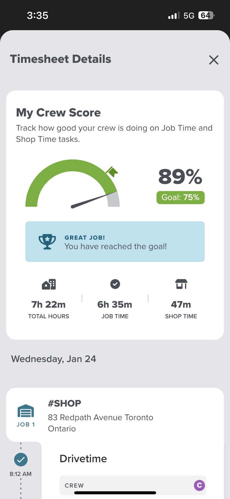 LMN Crew App – LMN