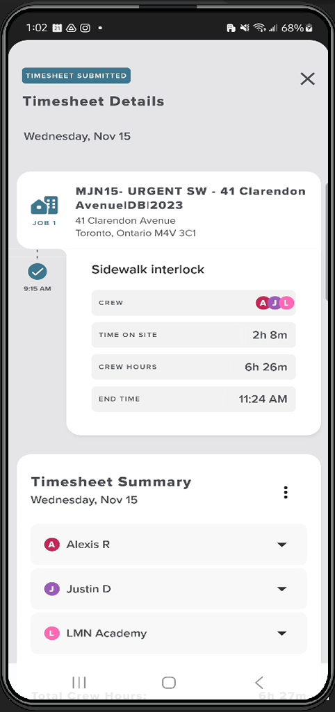 LMN Crew App – LMN