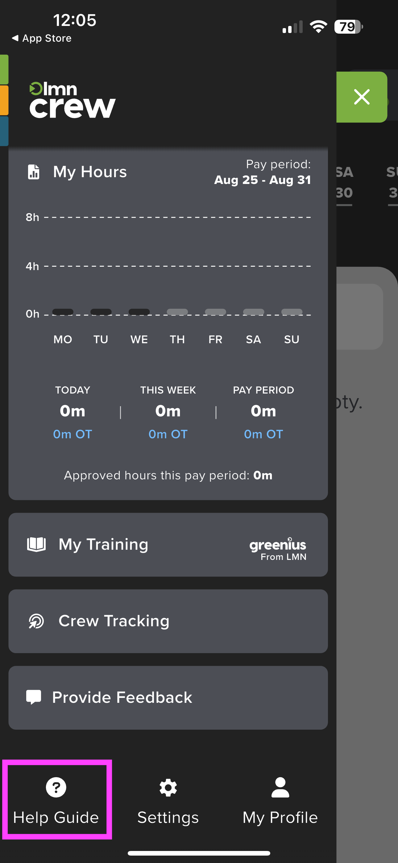 LMN Crew App – LMN